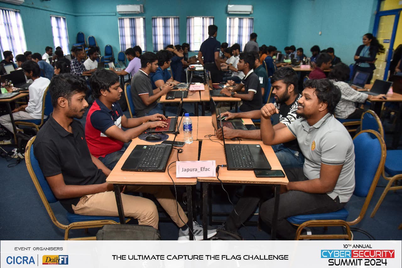 10th Annual Cyber Security Summit 2024 - Capture The Flag Challenge | CICRA Campus