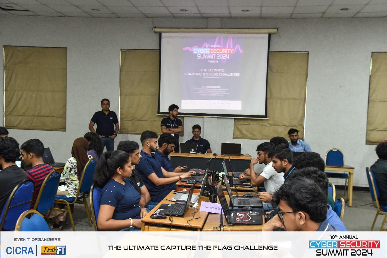 10th Annual Cyber Security Summit 2024 - Capture The Flag Challenge | CICRA Campus